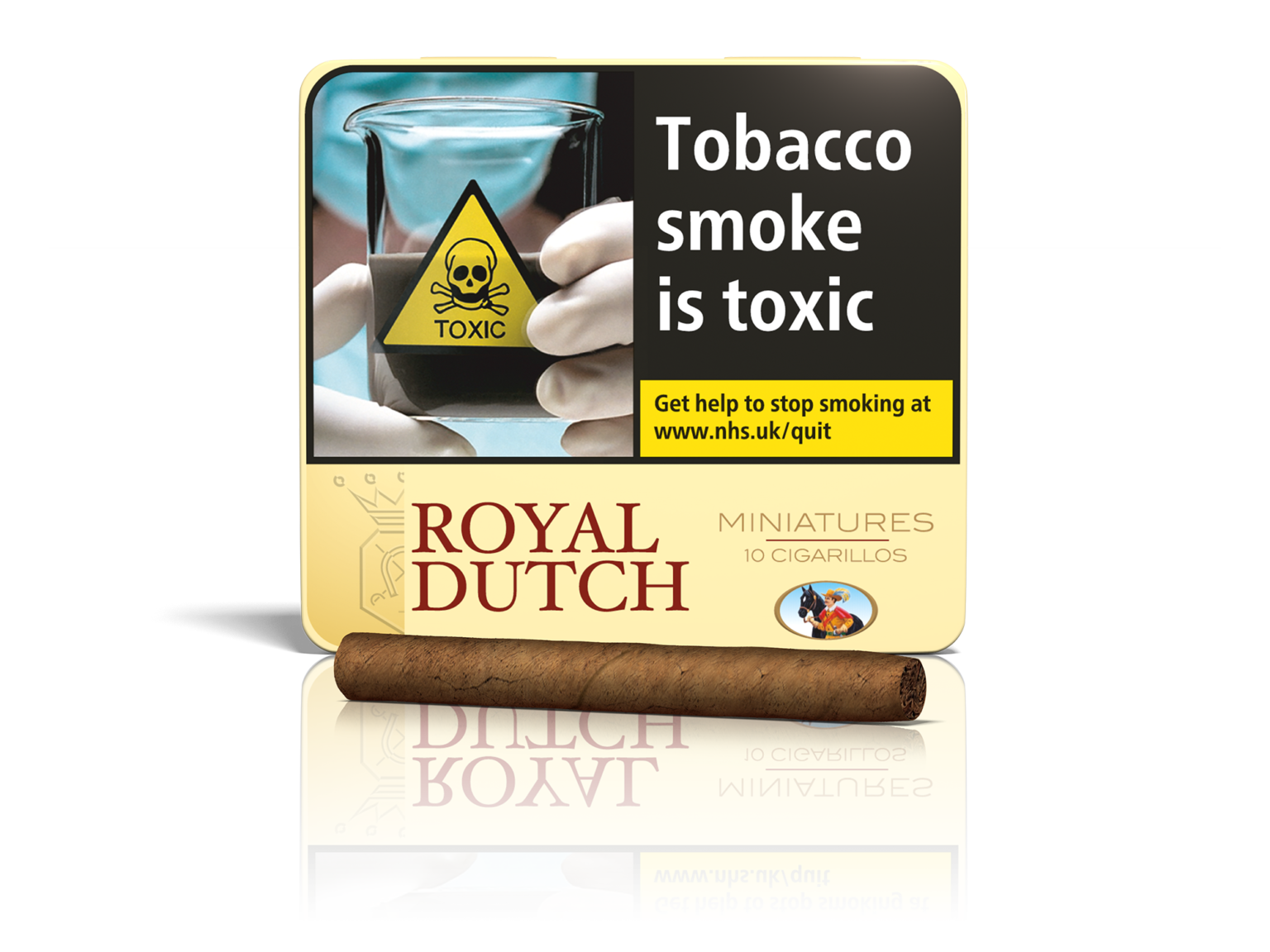 Buy Royal Dutch Miniature Yellow Tin of 10 Cigarillos Online | Cigar ...