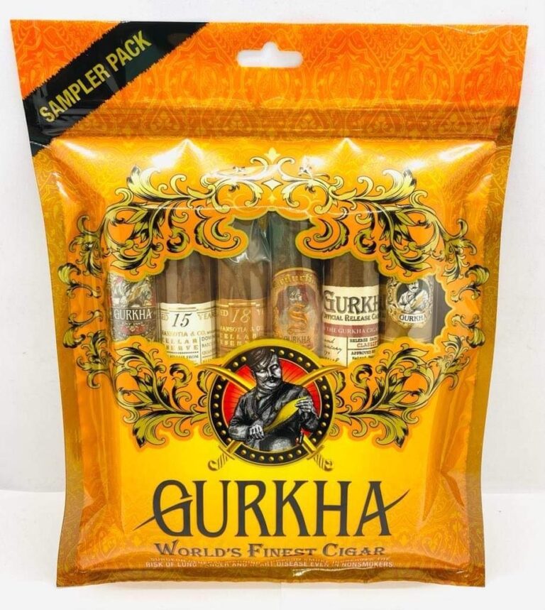 Buy Gurkha Cigar Sampler bag contains 6 Toro Cigars from the Core range of Gurkha Online | Cigar ...